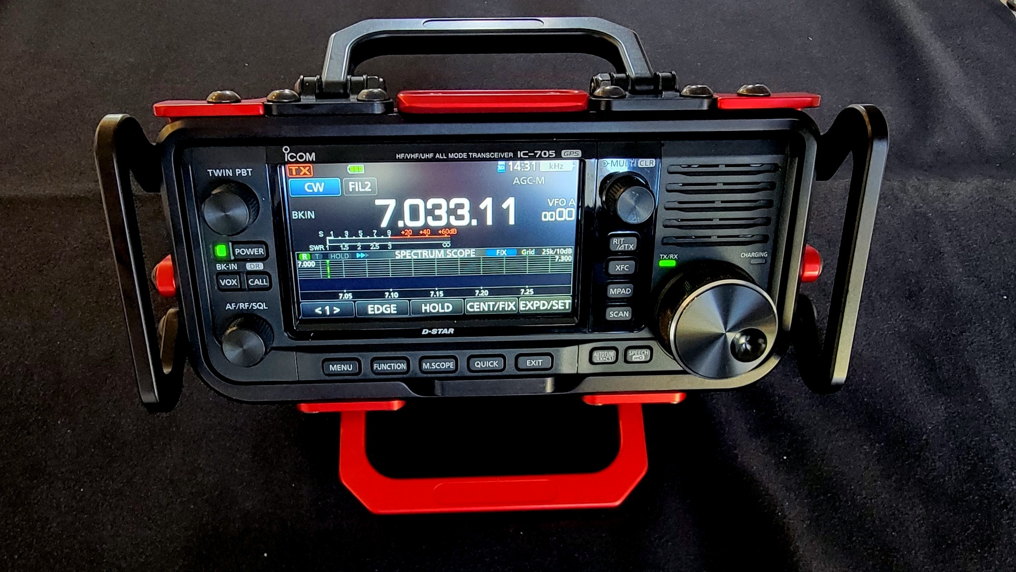 NEW - PEOVI Full Wrap Cage for IC-705 - Fortvic Consulting