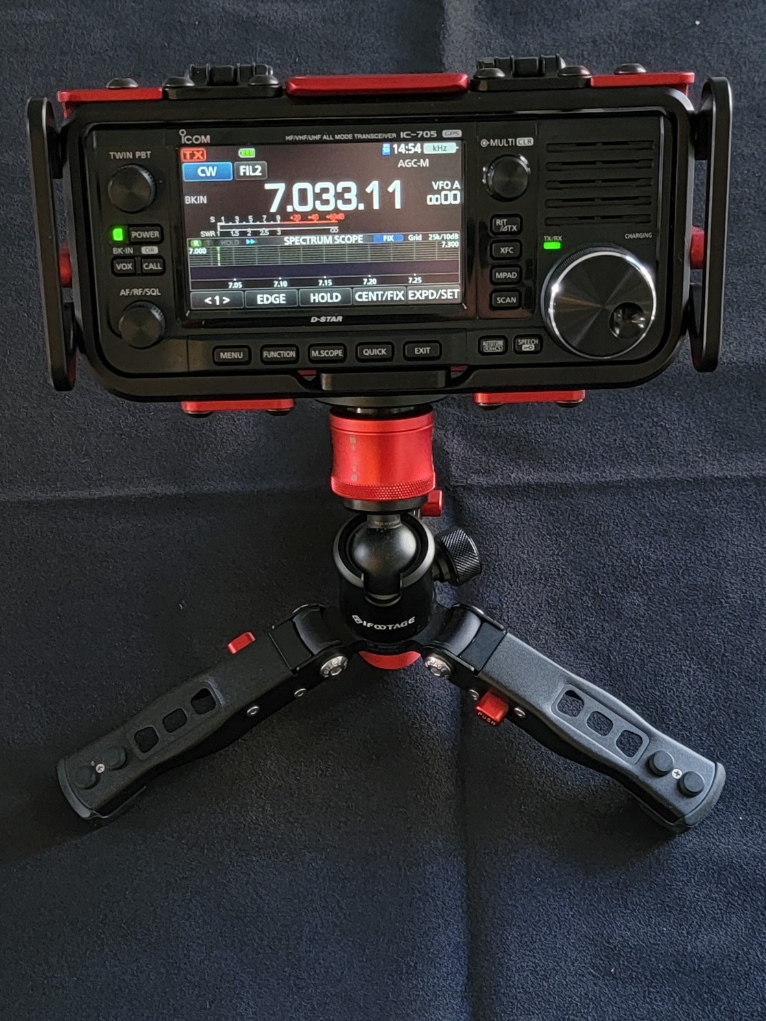 NEW - PEOVI Full Wrap Cage for IC-705 - Fortvic Consulting